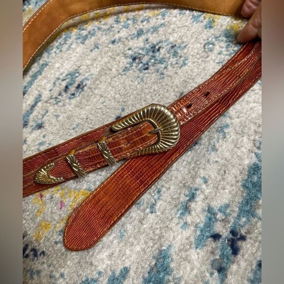 Tony Lama | Accessories | Tony Lamawomenslizardbelt | Poshmark
